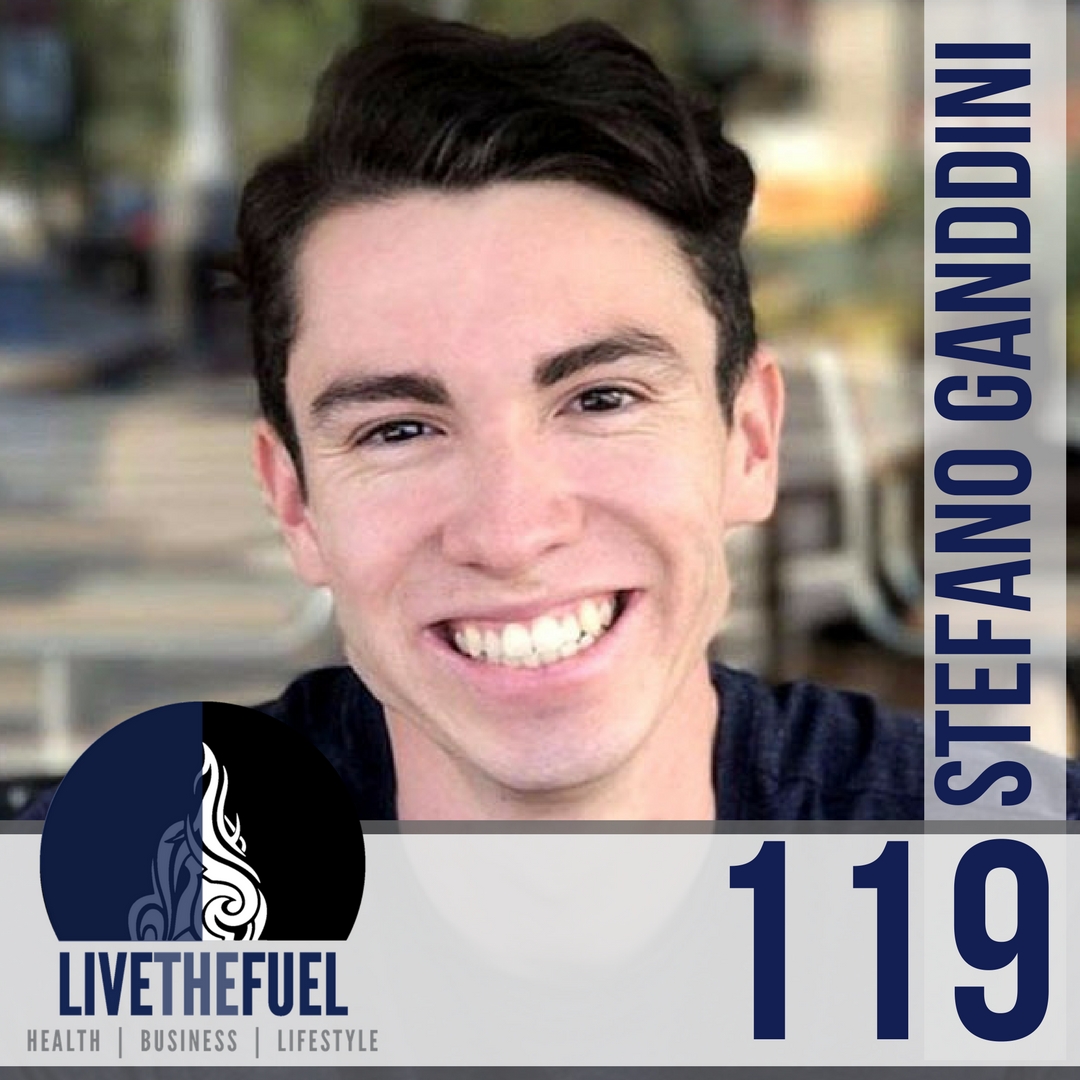 119: Self-Fulfillment Coach, THRIVE, Vegas Shooting Debrief with Stefano Ganddini - LIVETHEFUEL